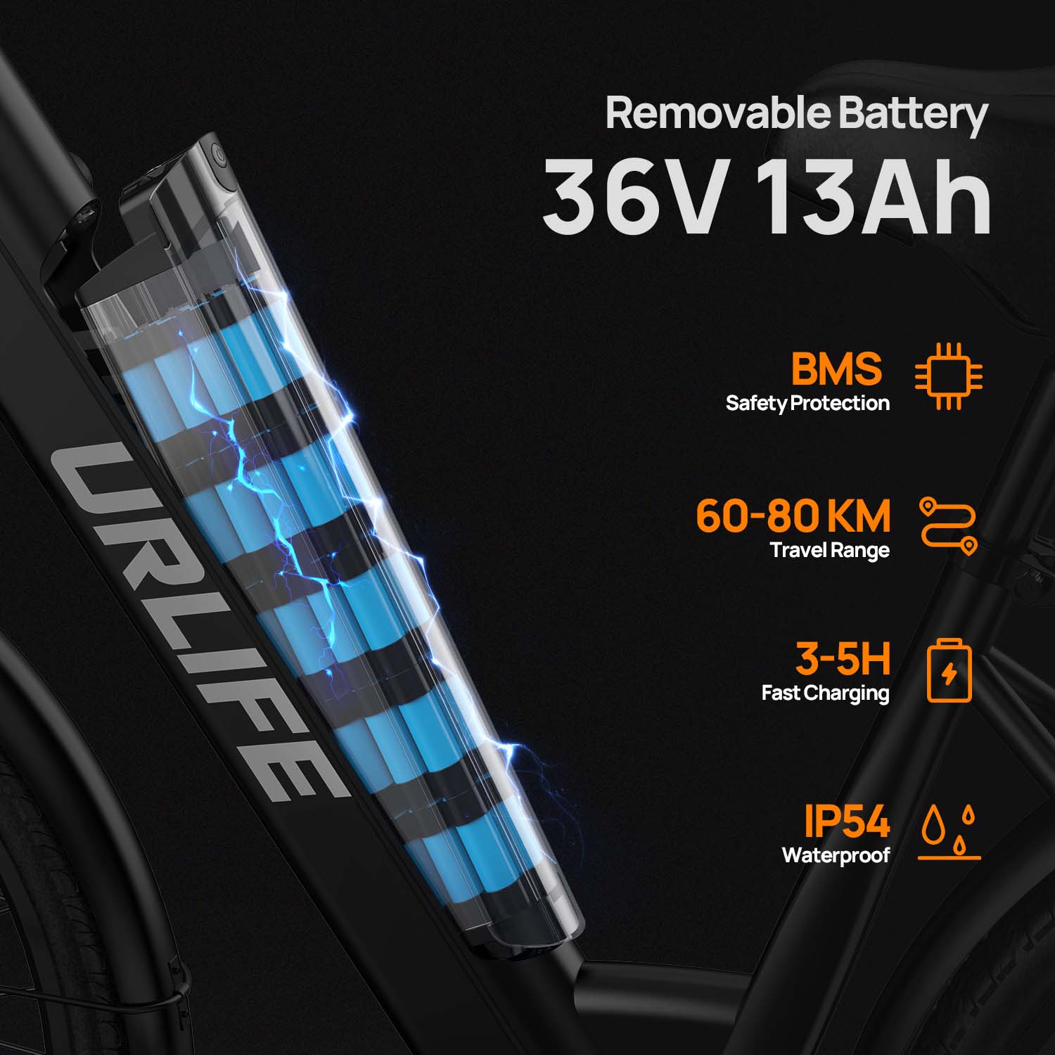 URLIFE E26 26 Inch Urban Commuting Electric Bike – Urlife Bike
